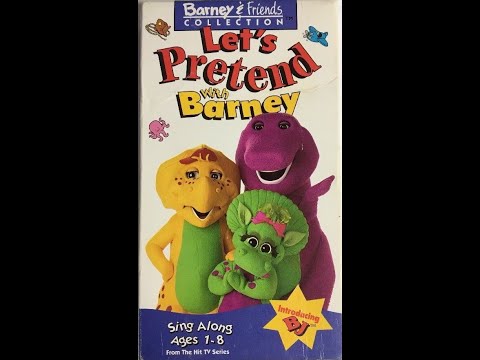 Barney - Let's Pretend With Barney (1994 VHS Rip)