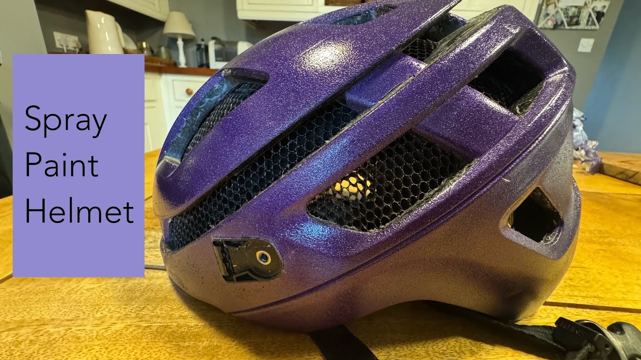 First time spray painting bicycle helmet. Can an acceptable finish be ...