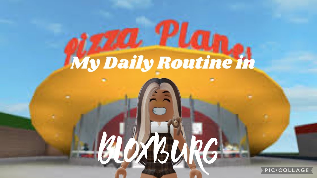 My Daily Routine in Bloxburg Roblox! And more!! - YouTube