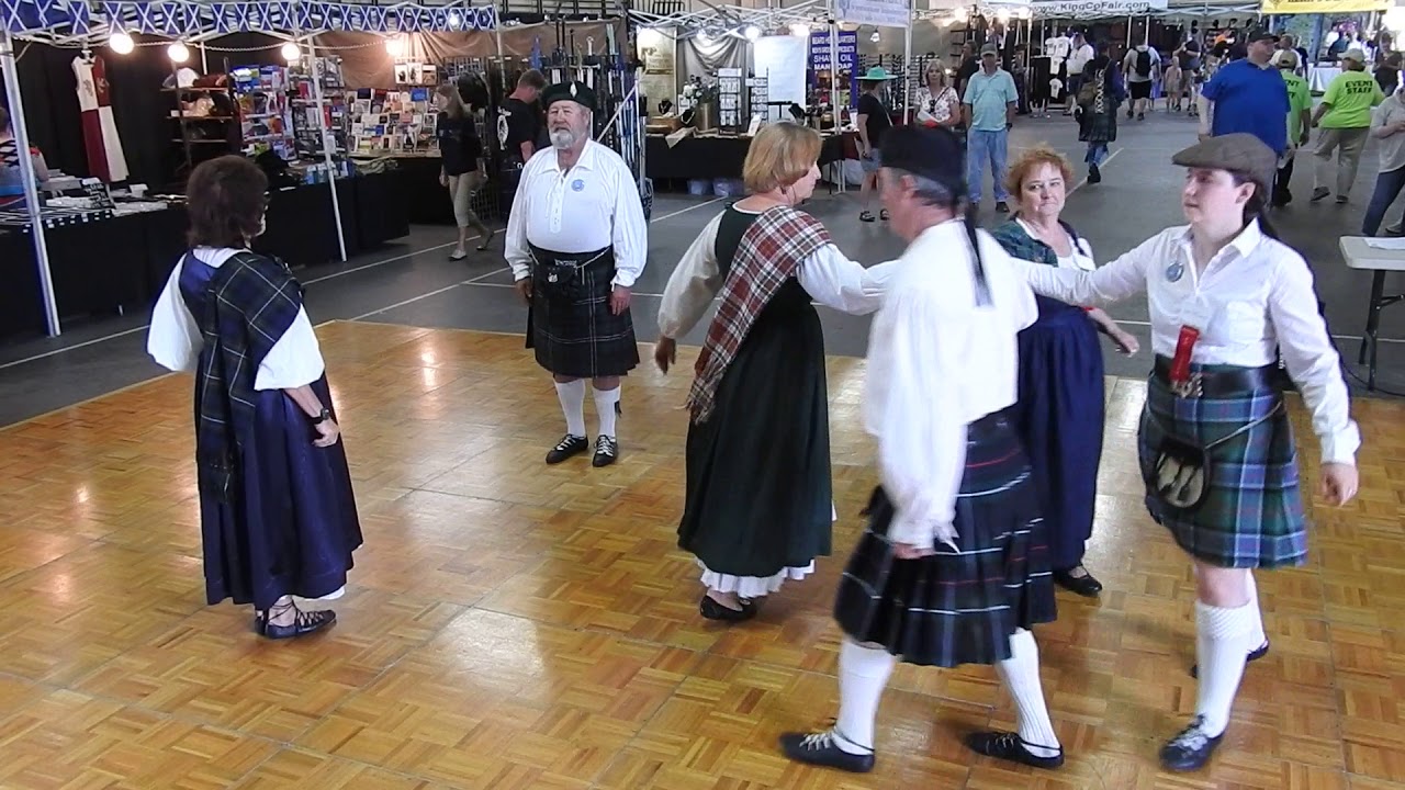Thistle School Jig - Plateau Scottish Country Dancers - YouTube