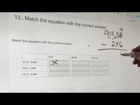 IAR Math Practice Chapter 2 Lesson 3 Problem 13 Operations with ...