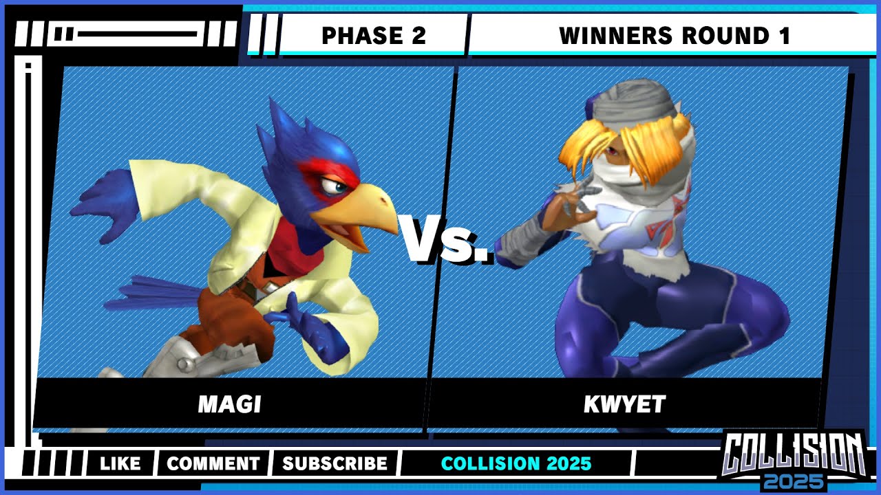 Collision 2025 - Winners Round 1 - Magi (Falco) VS Kwyet (Sheik ...