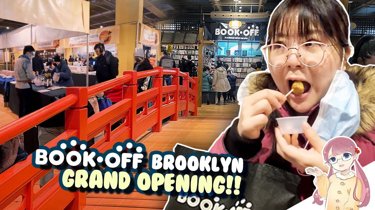 NYC BOOKOFF Brooklyn GRAND OPENING!! Japan Village Speciality Food Fair ...