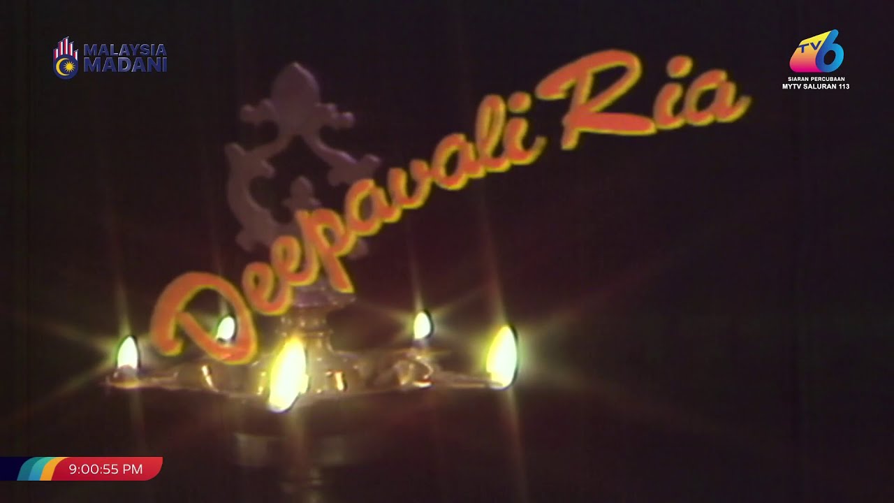 RTM TV6 HD Rebroadcast: Deepavali Ria (1987) - YouTube