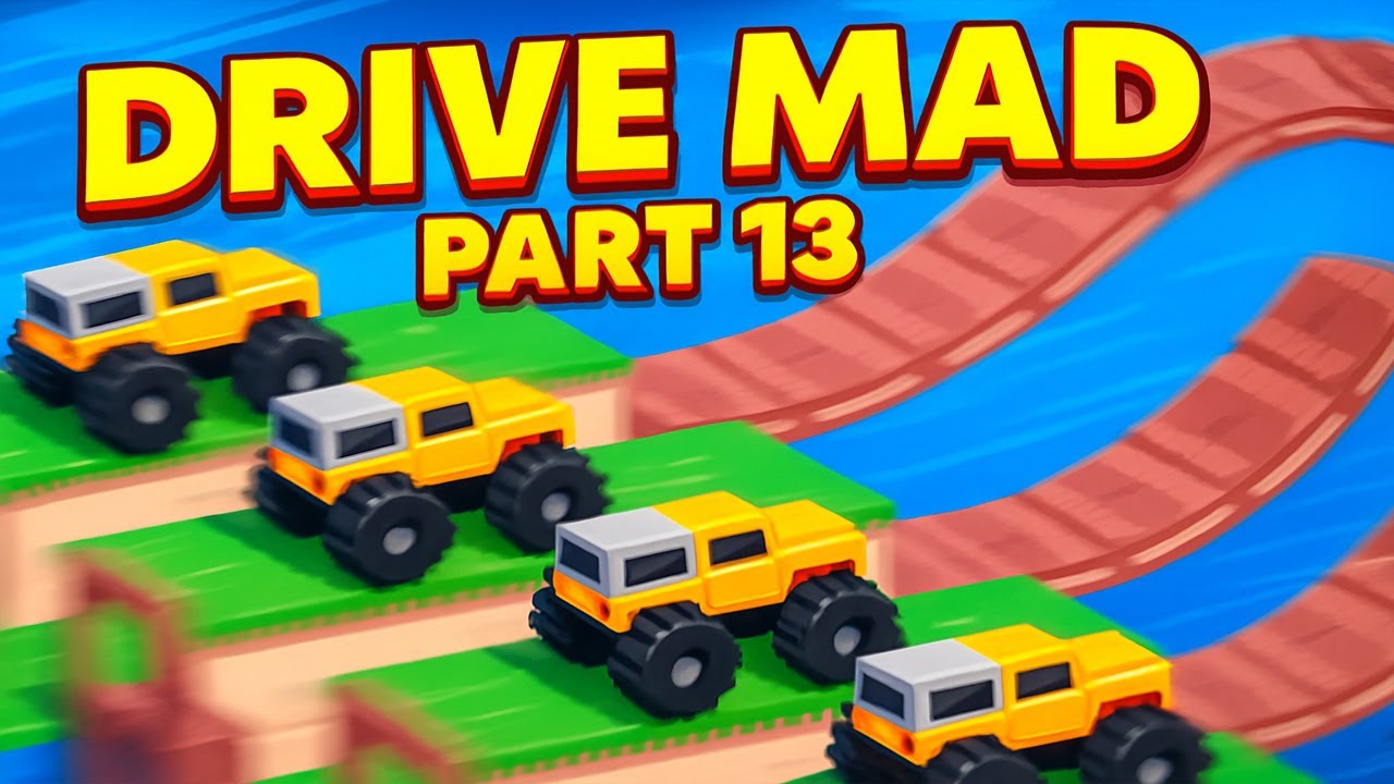 Drive Mad All Levels – Part 13 | Insane Vehicle Challenges & Fails ...