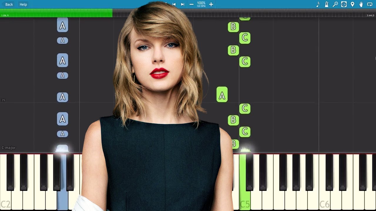 Taylor Swift - Look What You Made Me Do - Piano Tutorial - YouTube