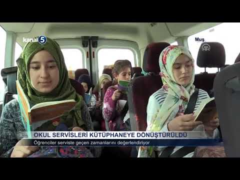 OKUL SERVİSLERİ KÜTÜPHANEYE DÖNÜŞTÜRÜLDÜ