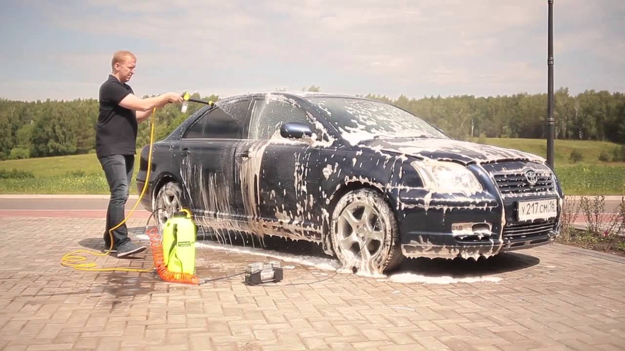 Минимойка-пеногенератор Муссон и Муссон PRO - YouTube