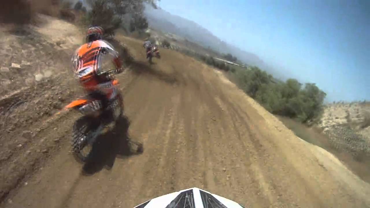 Piru mx kx 125 helmet cam - YouTube