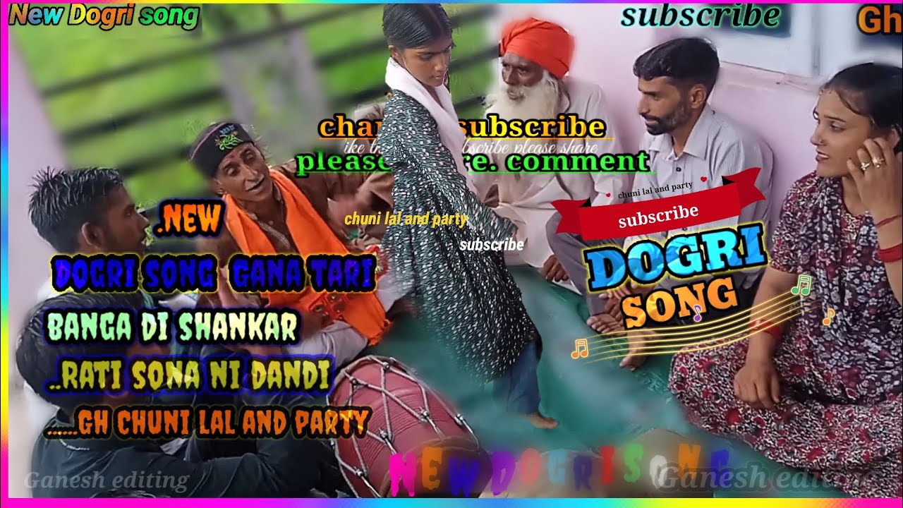 New Dogri song.banga di shankar .chuni lal and party. #dogri #dance # ...