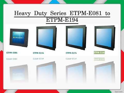 Ennox Electronics - Industrial Pc Touch Screen Monitor - YouTube
