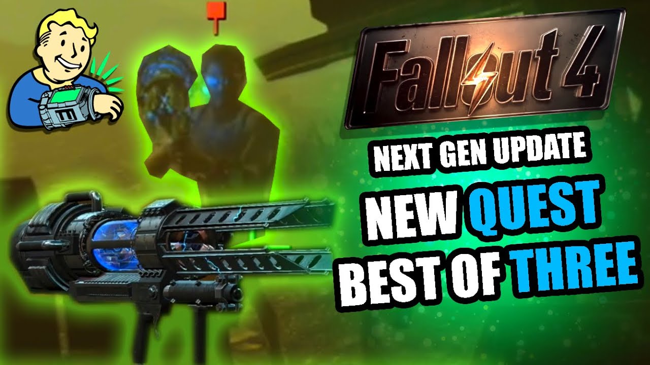 Fallout 4 Next Gen Update! New Quest: Best of Three - Tesla Cannon Boss ...