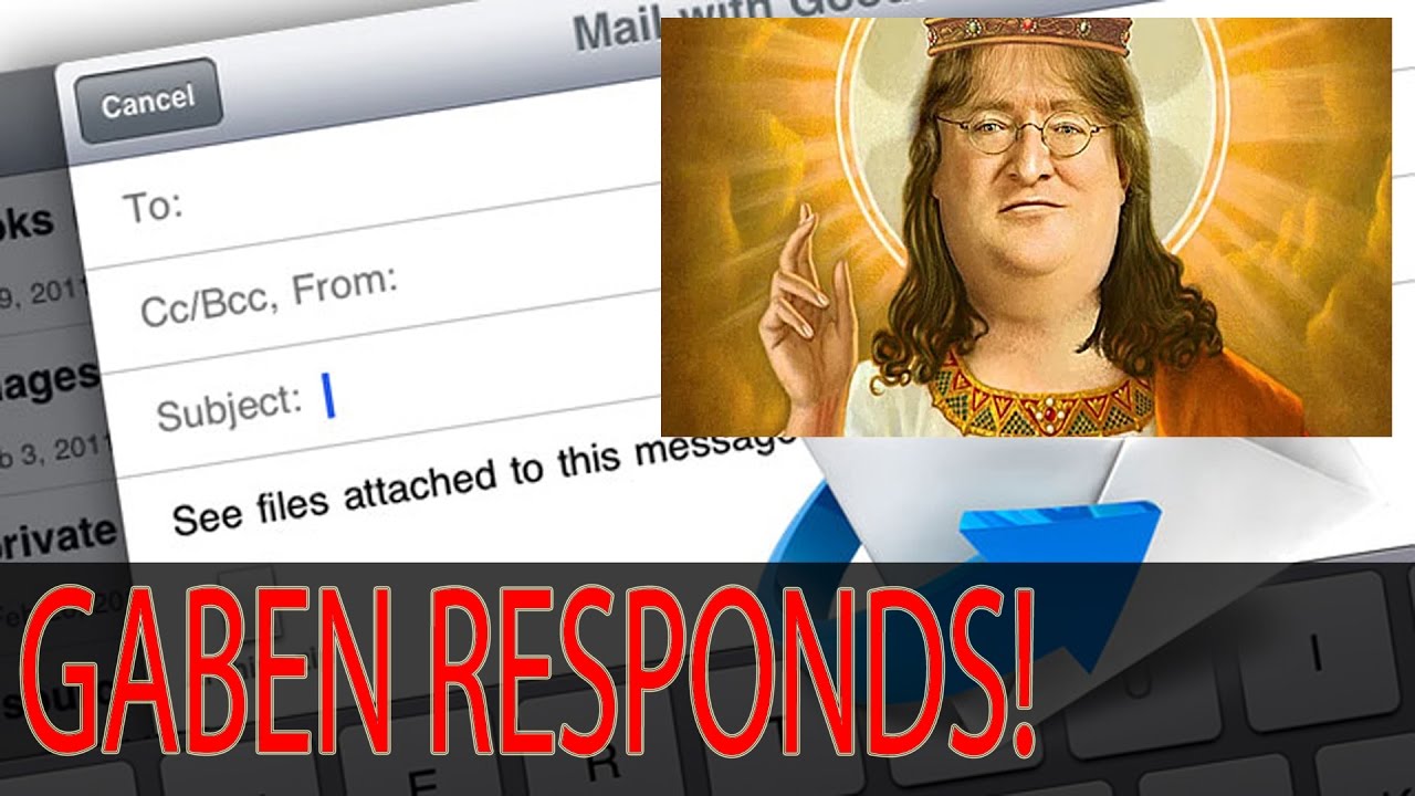 GabeN responds to a Dota 2 fans question and its hilarious... - YouTube