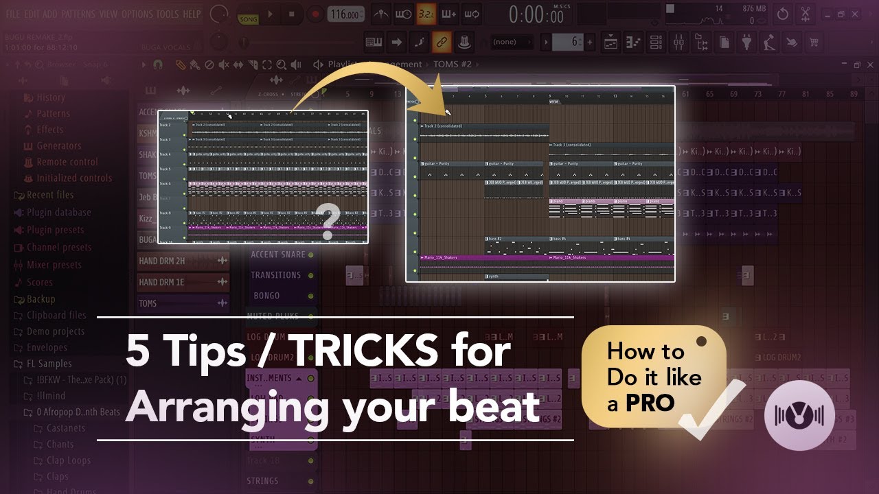 TOP 5 Tips/Tricks for Good Beat Arrangement | WHY YOU GET BEAT ...