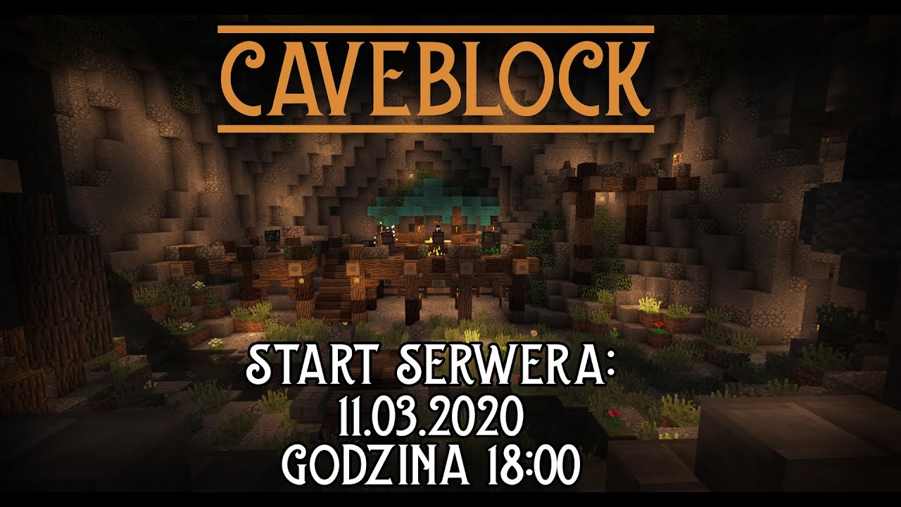 🛠️ CaveBlock II - Nowa Edycja już Niebawem! TechBlock.pl 🛠️ - YouTube