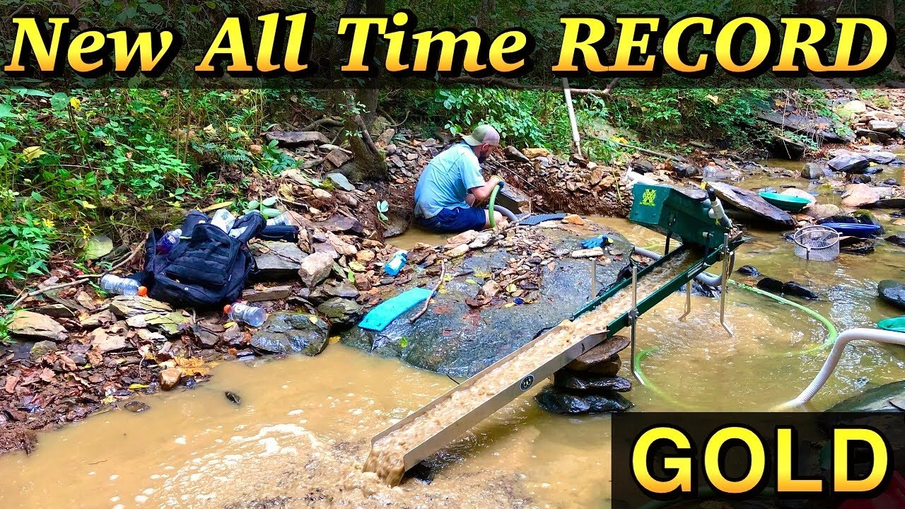 Record Breaking Gold - Gold Prospecting - YouTube