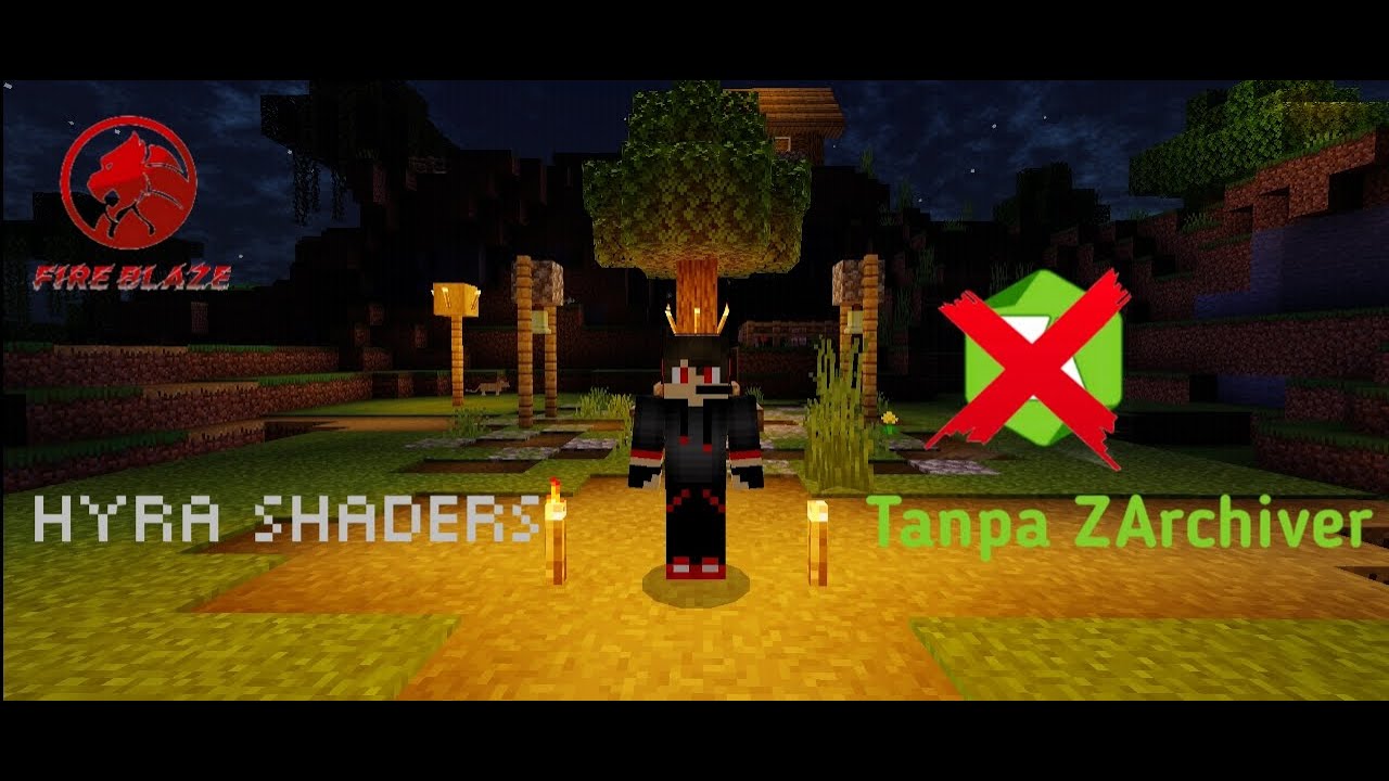 Tutorial pasang Hyra Shaders || Tanpa ZArchiver - YouTube