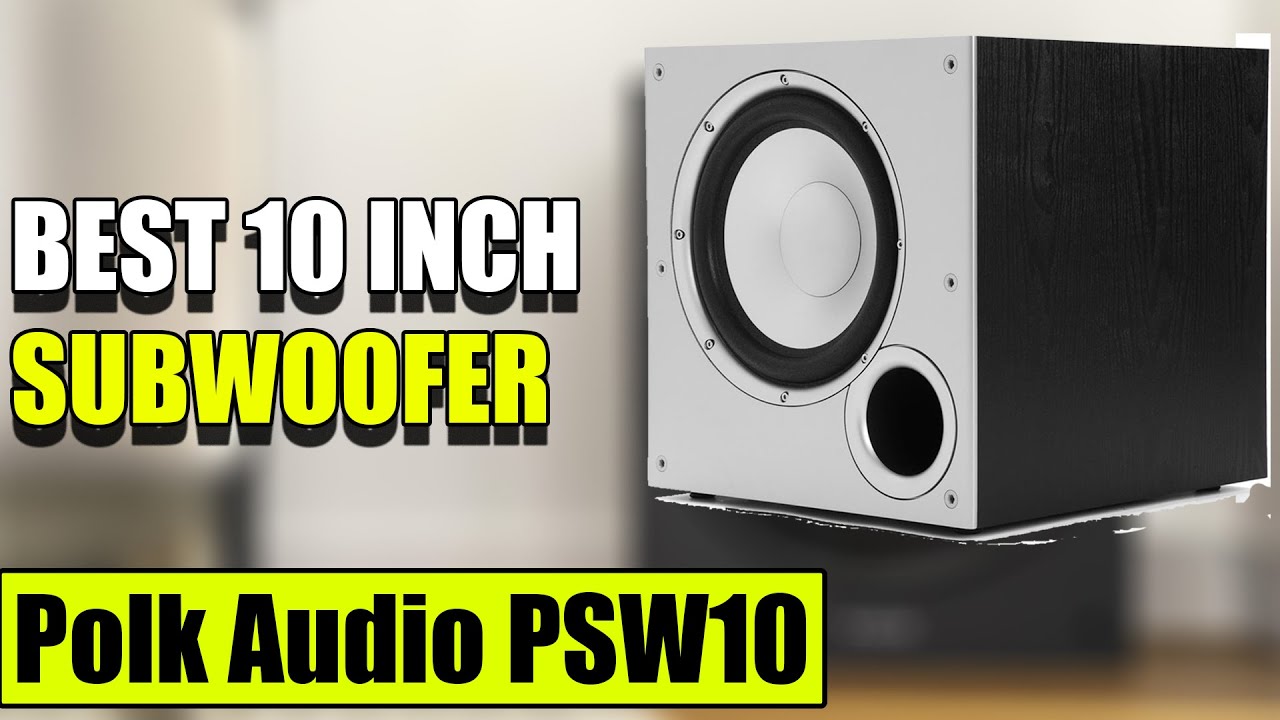 Polk Audio PSW10 10" Powered Subwoofer - YouTube