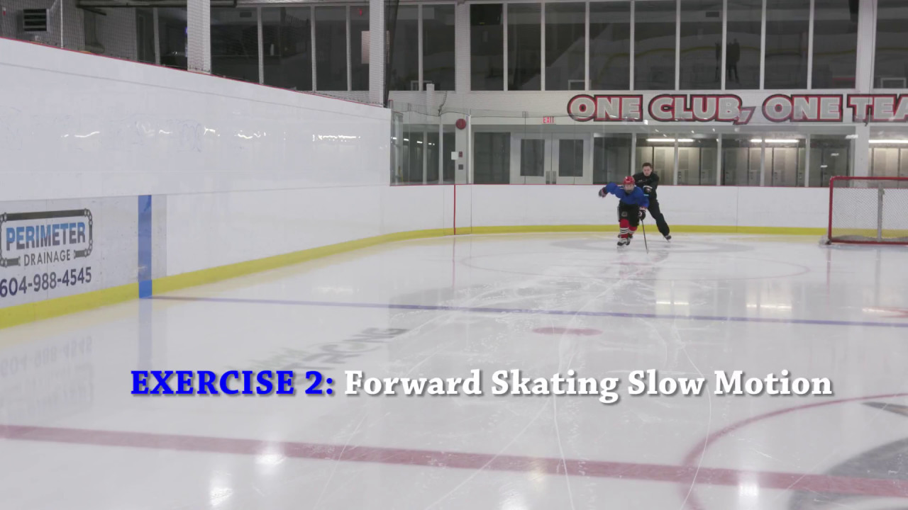Forward Skating - Slow Motion - YouTube