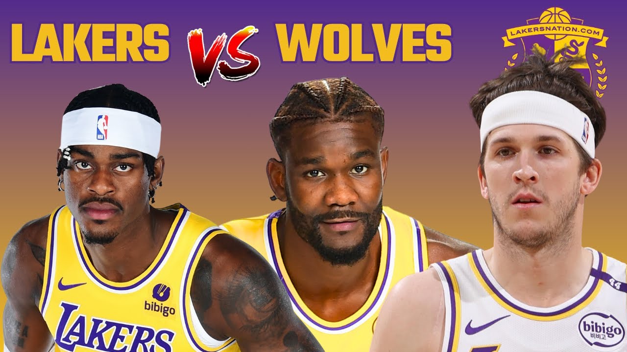 Lakers vs Wolves LIVE Play By Play And Reaction - YouTube