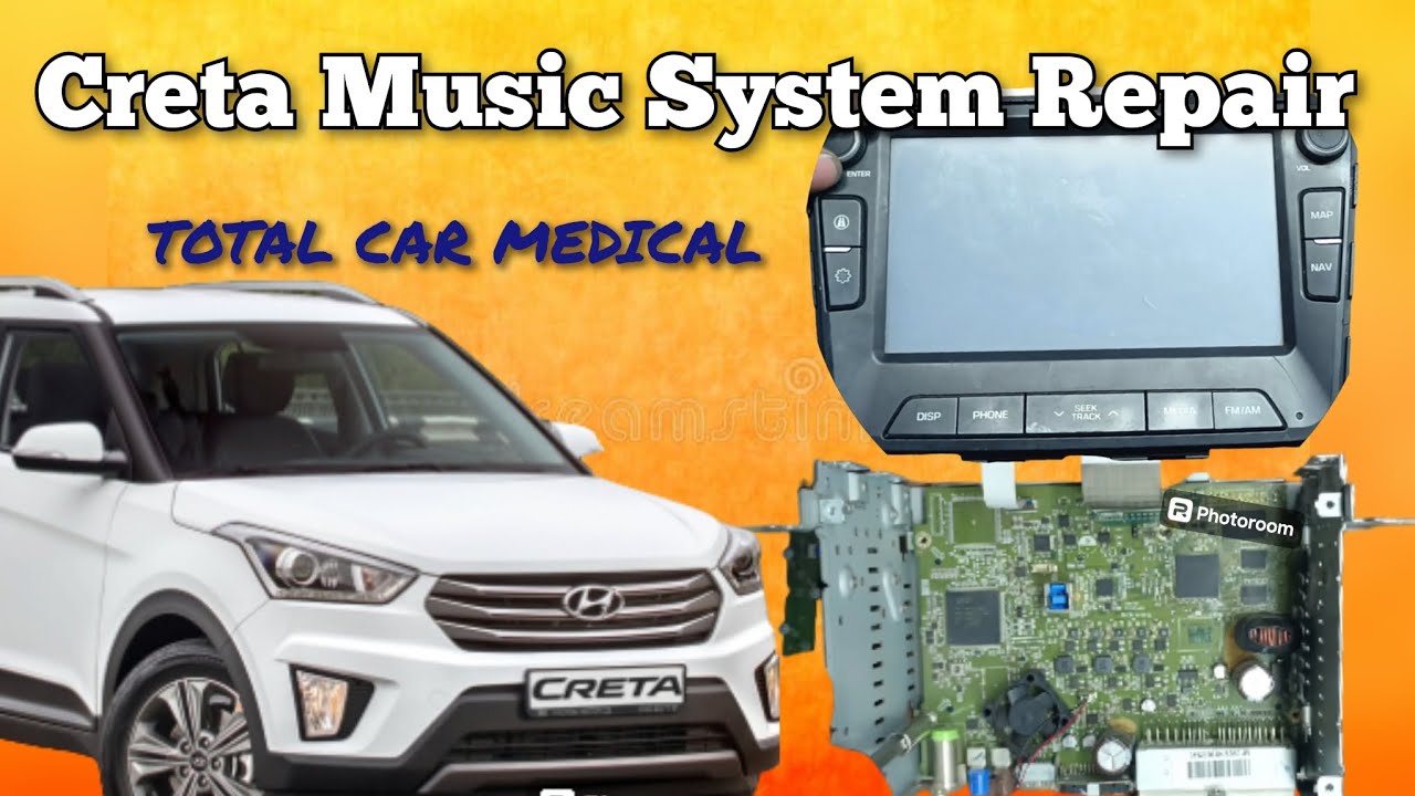 Creta Music system Repairing 2016 [ TOTAL CAR MEDICAL ] #ecm # ...