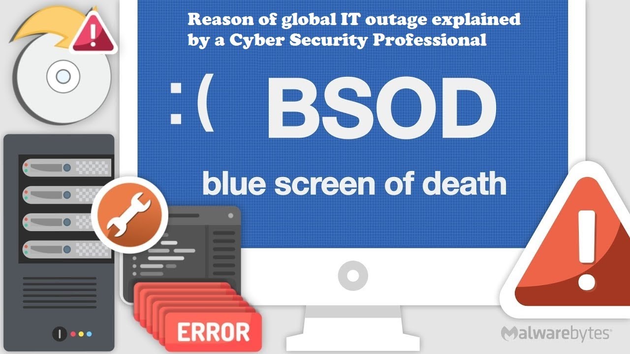 What caused the global BSOD IT outage on 19th July? - YouTube