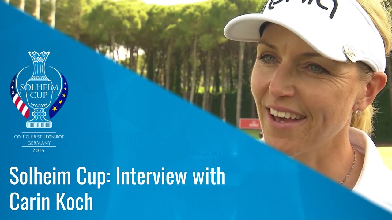 Solheim Cup: Carin Koch Interview - YouTube