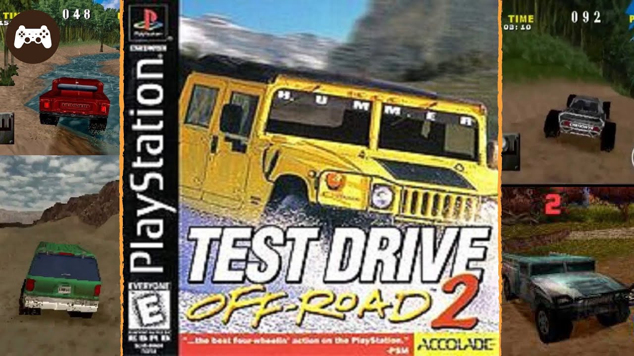 Test Drive Off Road 2 PS1 Review - Test Drive Off Road 2 PSX - YouTube