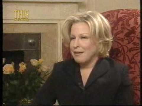 Bette Midler This Morning Interview 1998 - YouTube