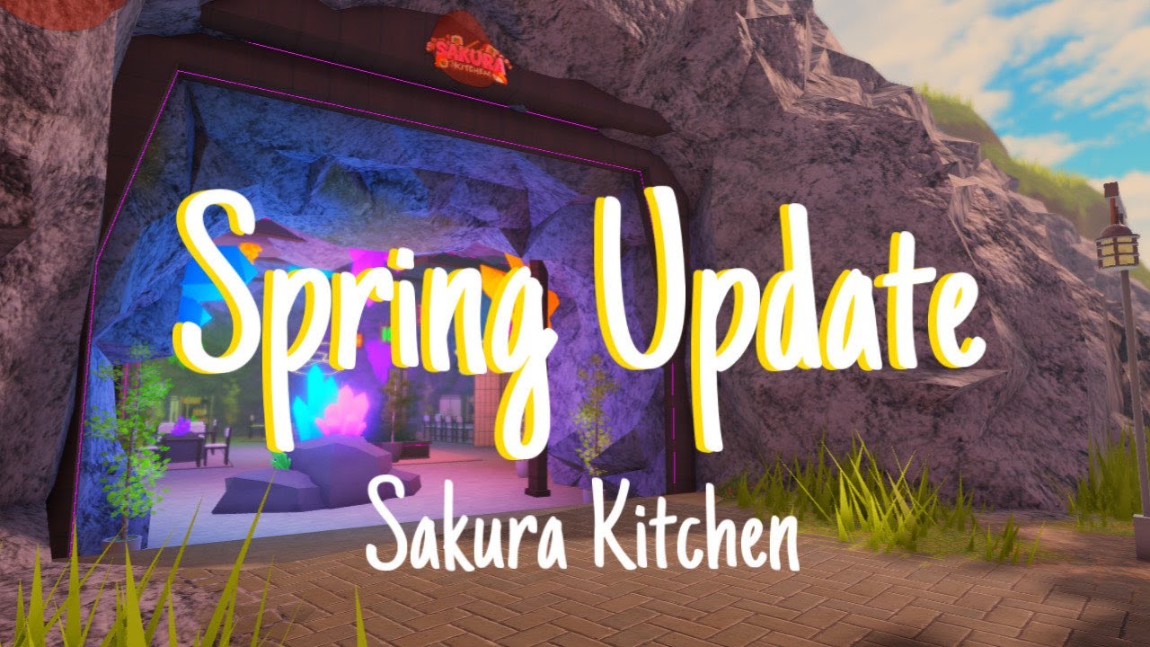 Spring Update is finally here! | Sakura Kitchen ROBLOX - YouTube