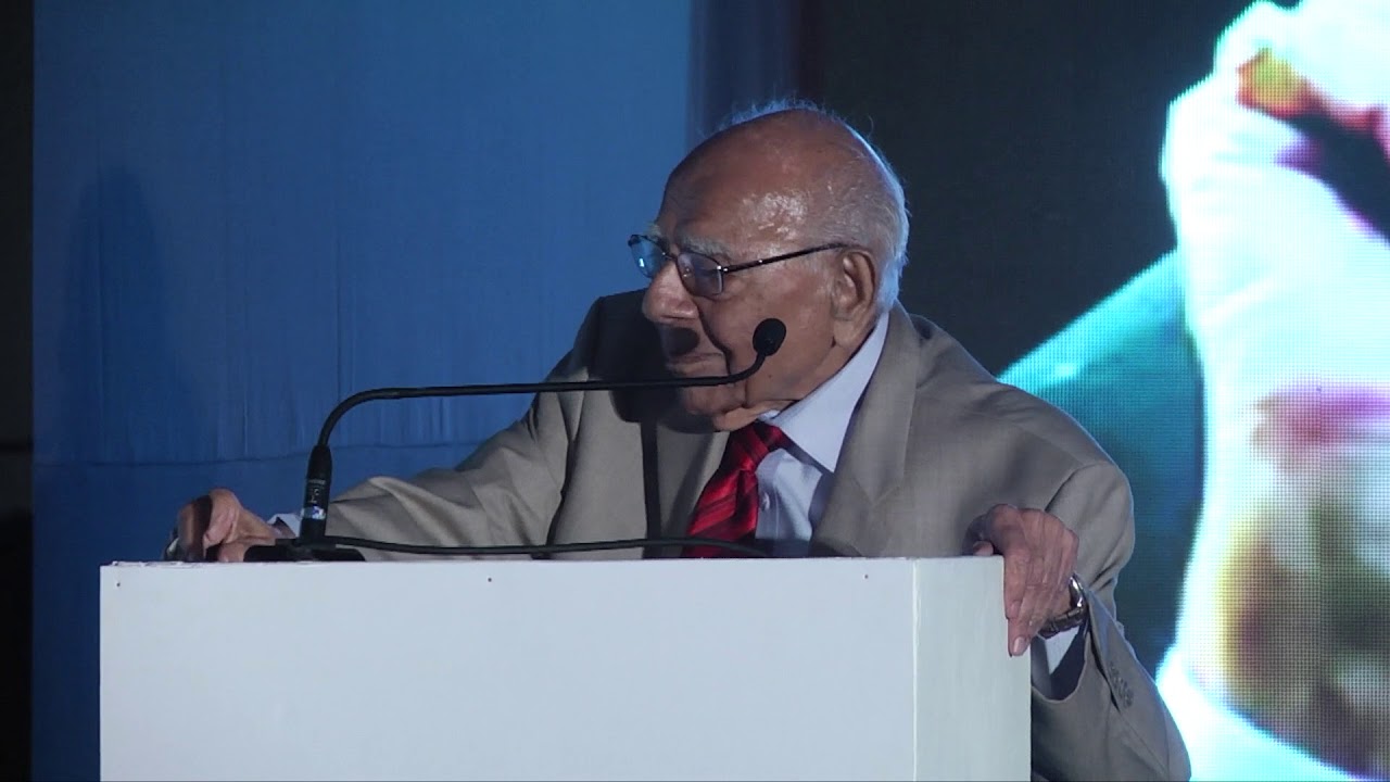 Mr. Ram Jethmalani at the IIMUN Championship Conference 2016 (Part 1 ...