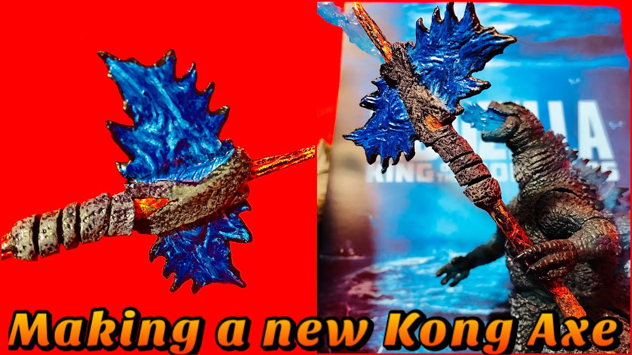 New Godzilla Vs Kong Customize Axe 🪓 with Upgrades. - YouTube