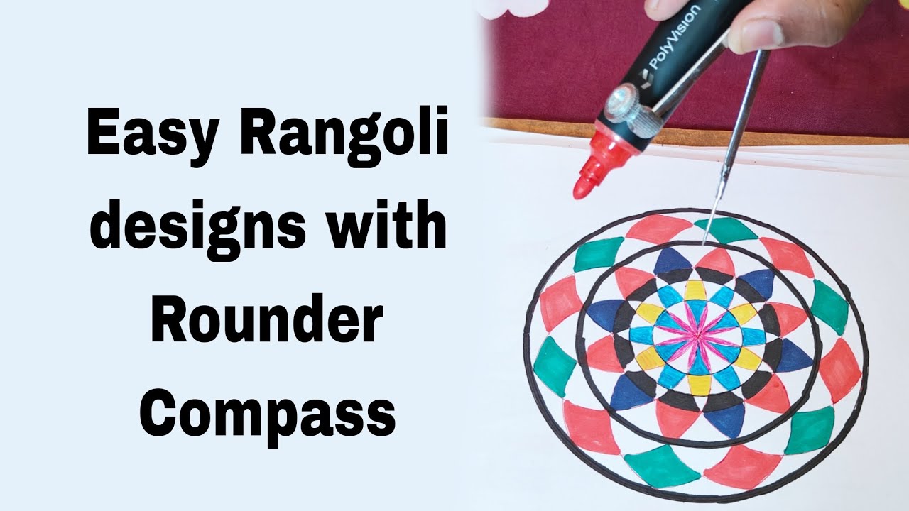 Popular Design with Compass Rounder - YouTube