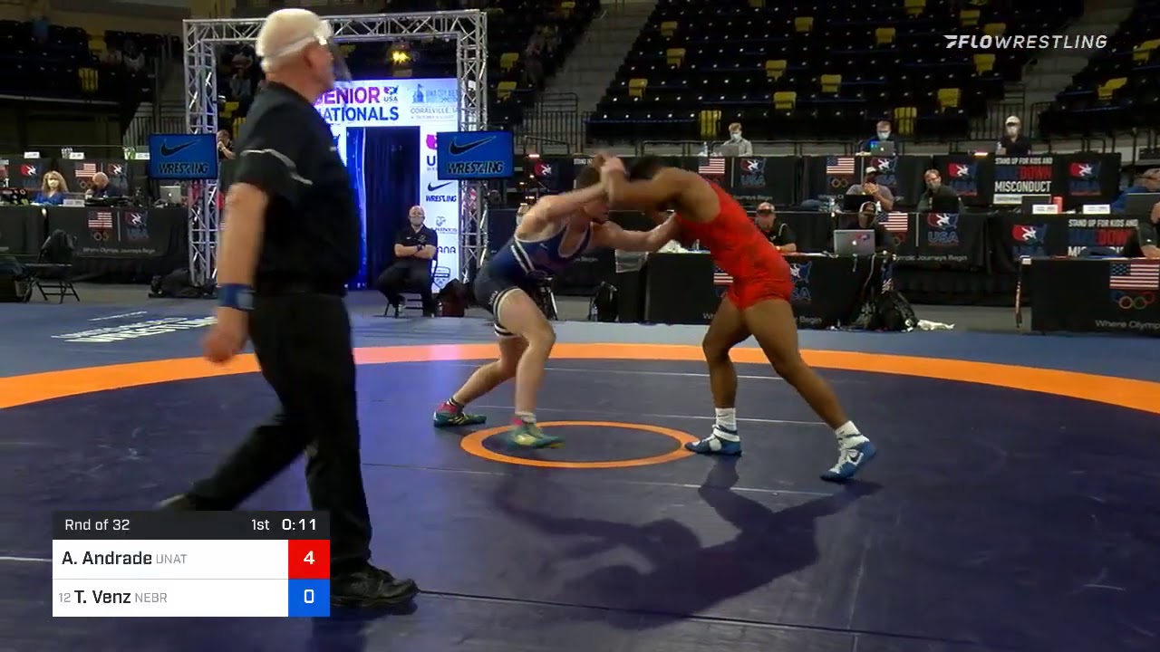 86 Kg Prelims Antonio Andrade Unattached Vs Taylor Venz Nebraska ...