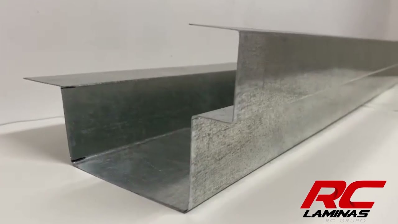 CANALETA PLUVIAL GALVANIZADA | RC LAMINAS - YouTube