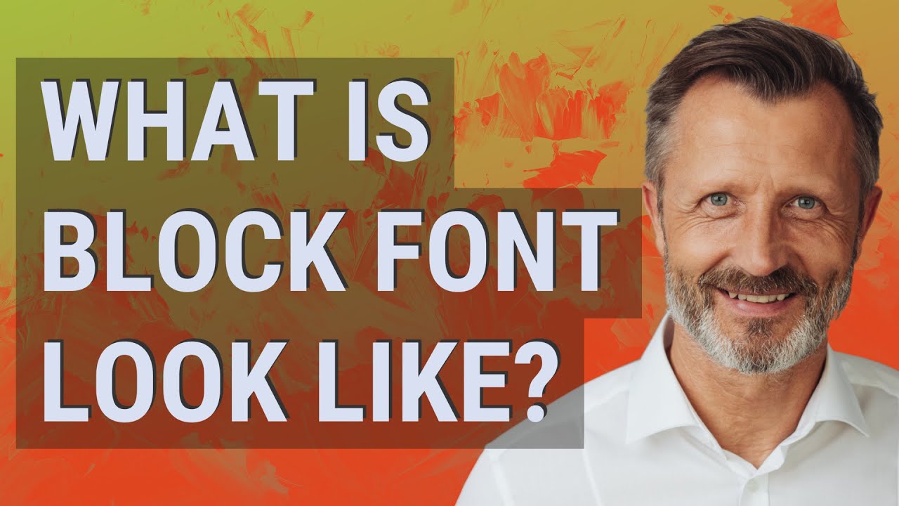 What Is Block Font Look Like YouTube what-is-block-font-look-like-youtube