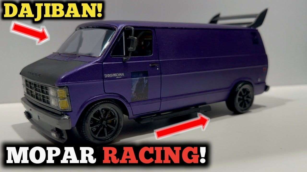MPC: Dodge Racing Van DAJIBAN Final: Creating Decals & Custom ...