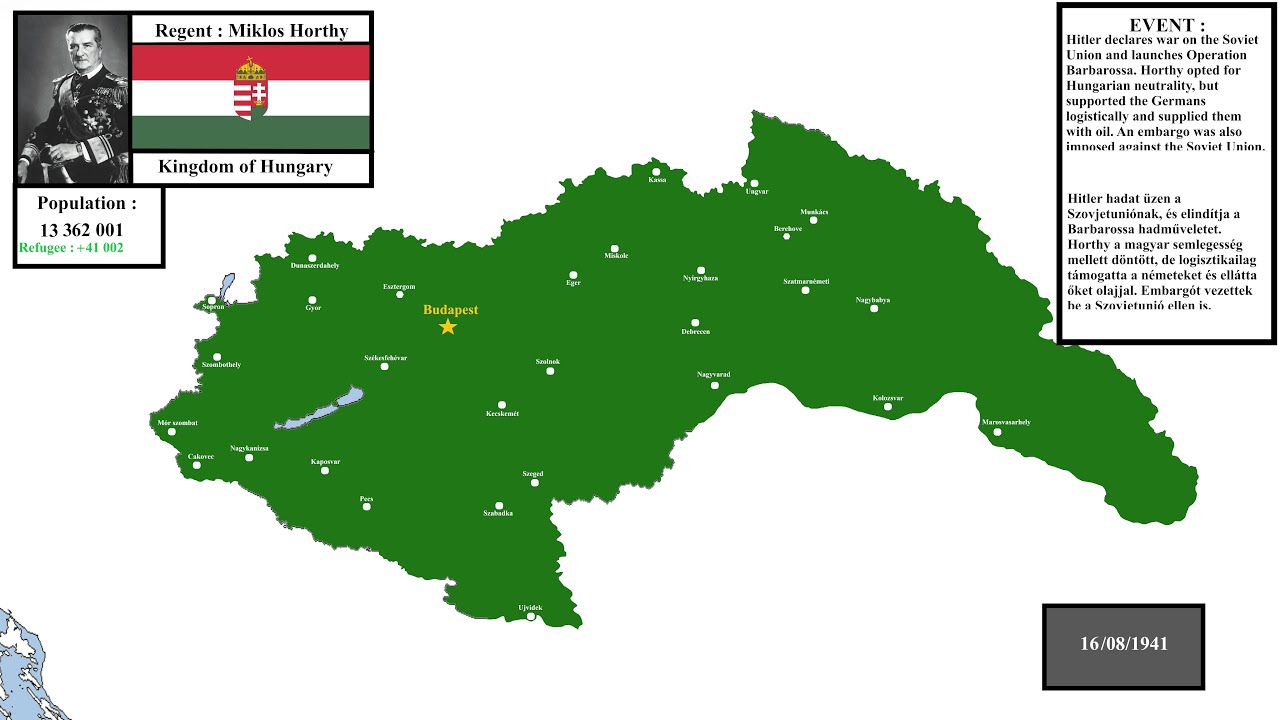 ALTERNATE HISTORY OF HUNGARY - YouTube