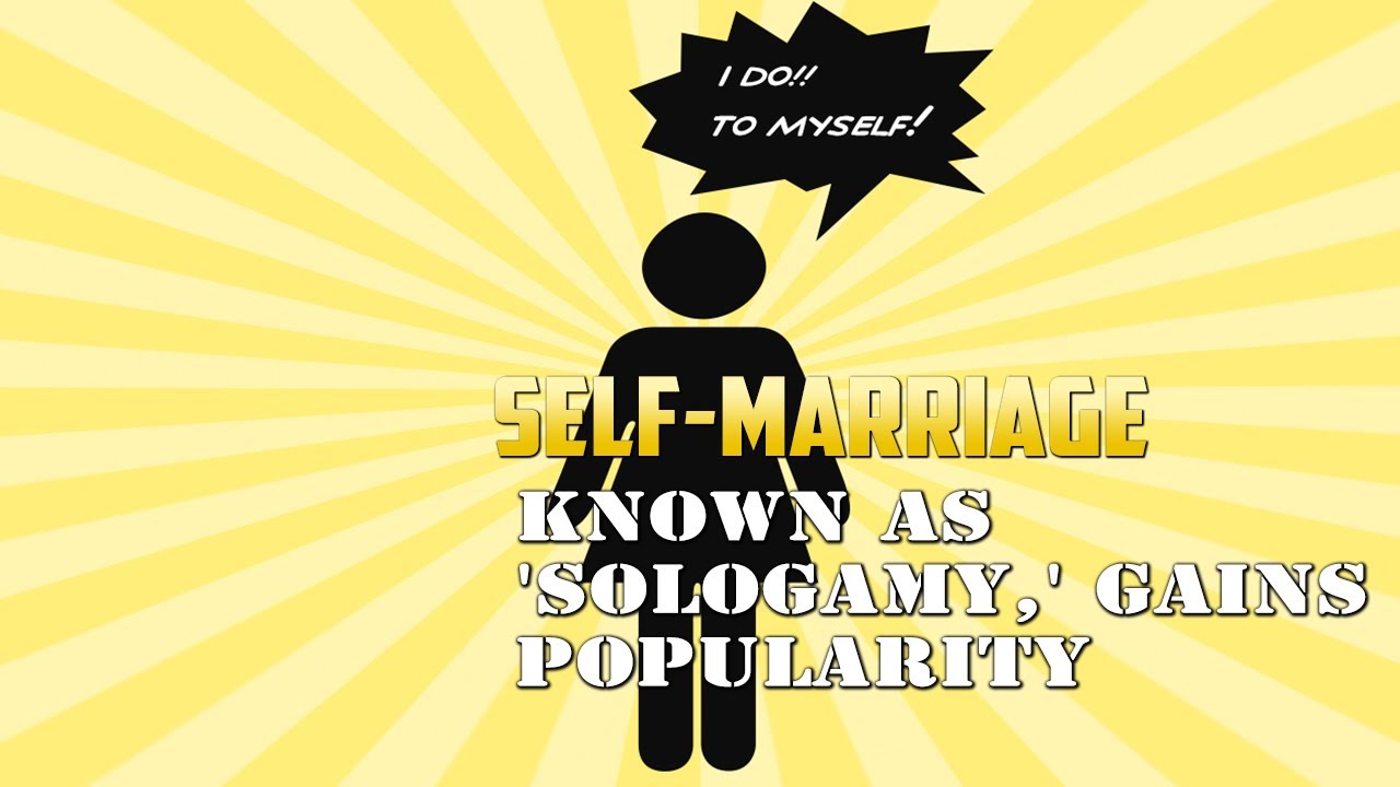 TSM NEWS - Self-marriage, known as 'sologamy,' gains popularity... Oh ...