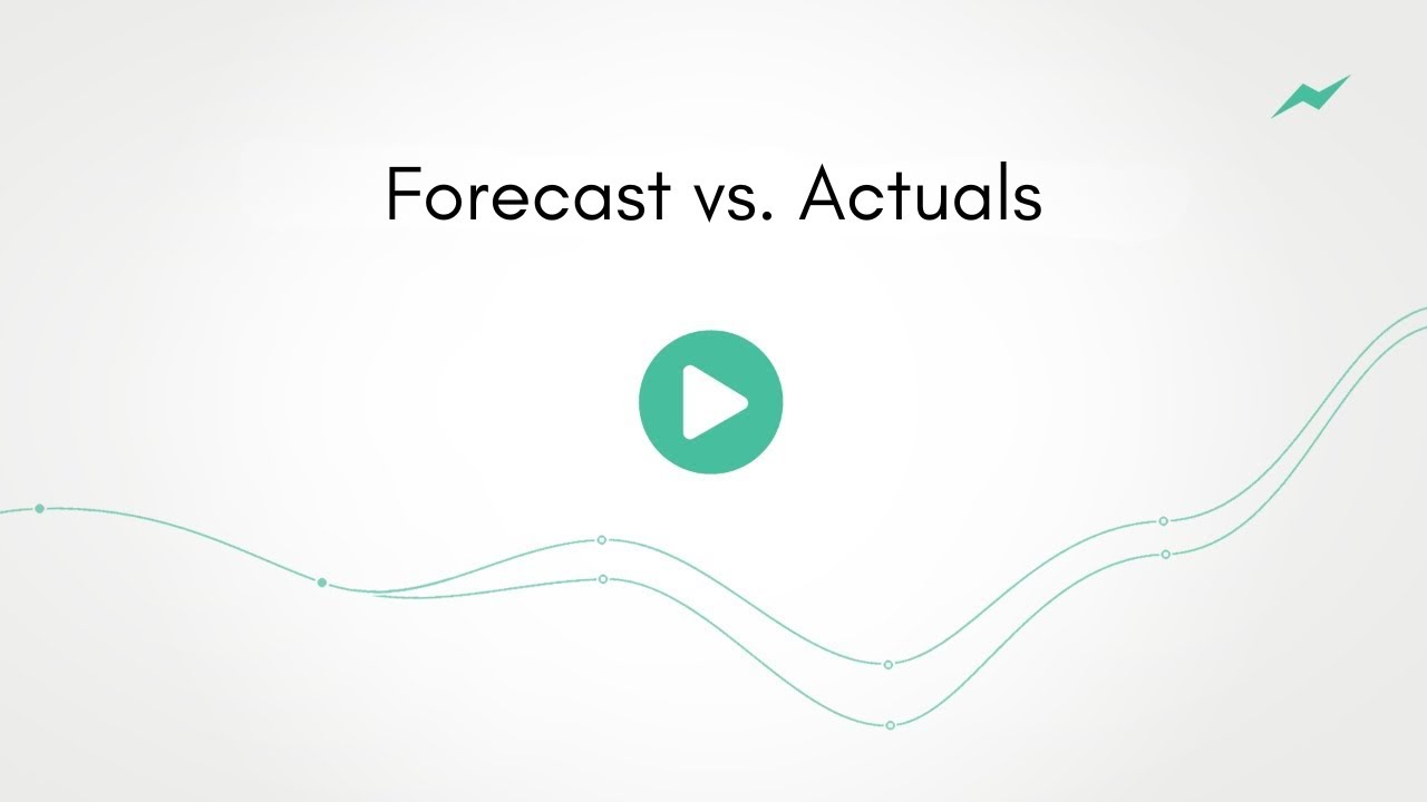 Feature Highlight: Forecast vs. Actuals in Dryrun - YouTube