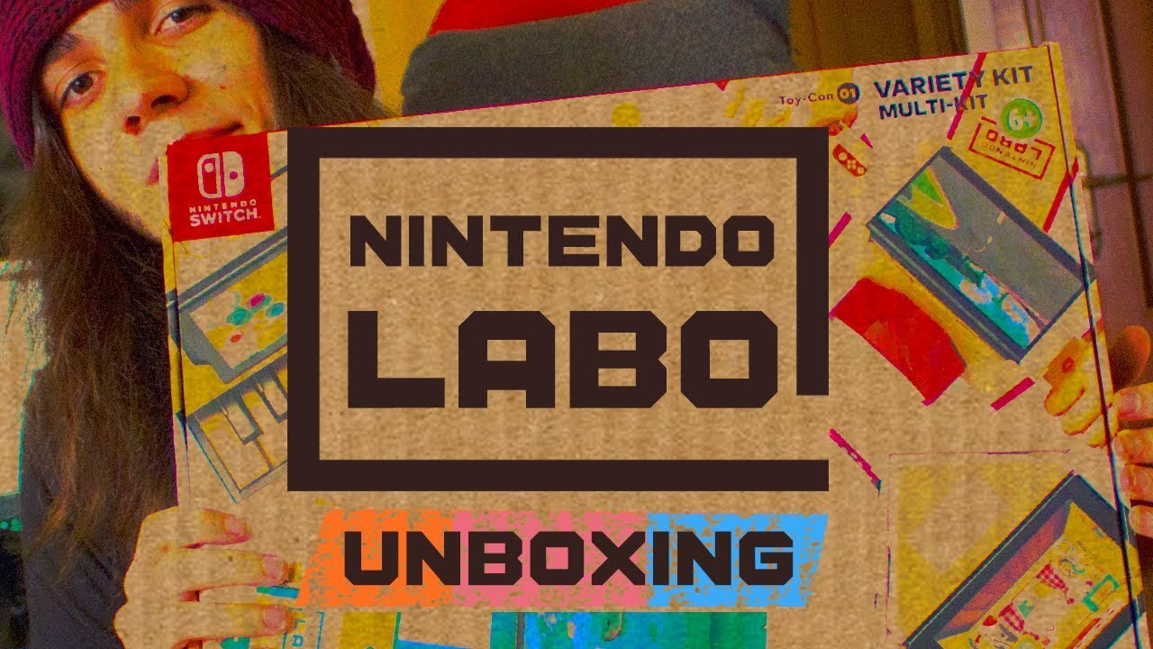 UNBOXING NINTENDO LABO: SCOPRIAMOLO INSIEME - YouTube