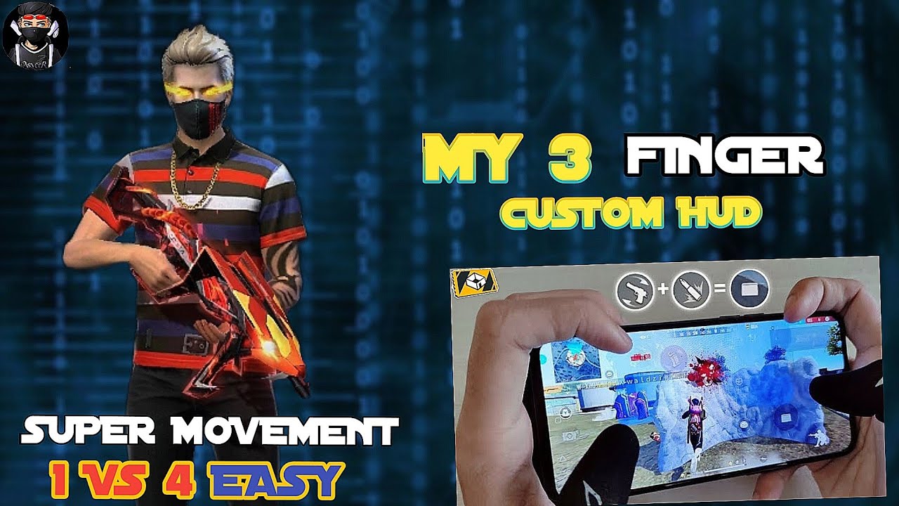 World Best 3 finger custom hud 🥵 Better Than PC Player 😱 3 Finger ...