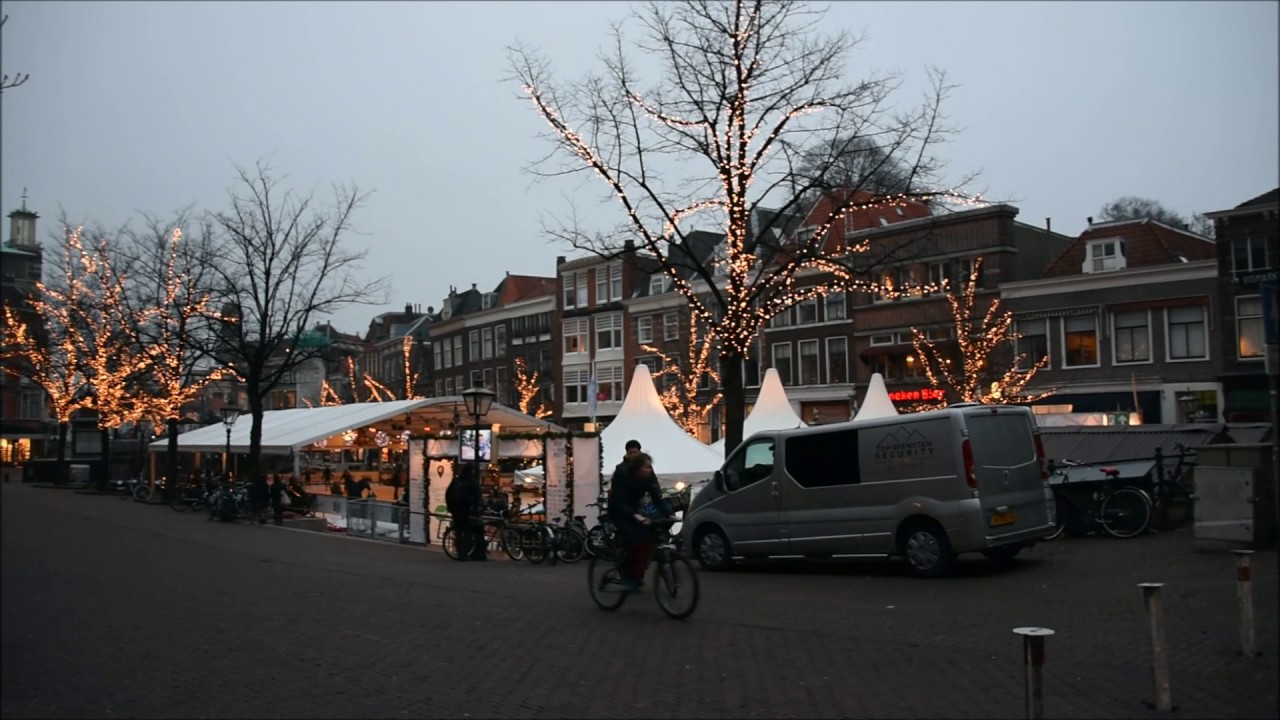 Winter Wonder Weken Leiden 2016 Opbouw Kerstmarkt. www.leidseglibber.nl ...