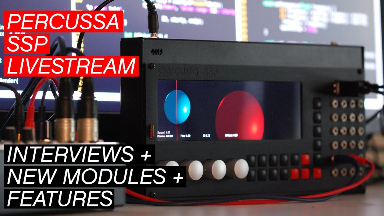 Percussa SSP Eurorack Module Update - YouTube