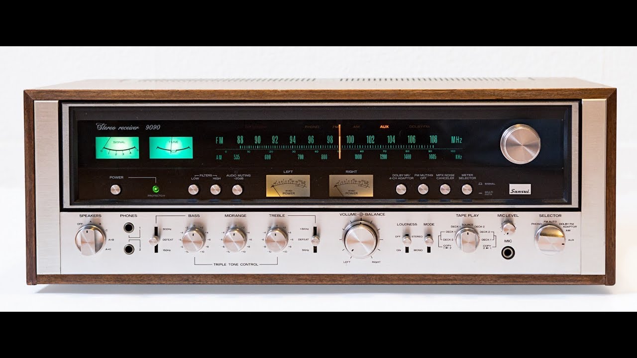 Sansui 9090 Part 3 - Final - YouTube