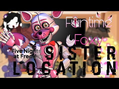 Fnaf 1 + Puppet react to When the curtain falls || FNAF || SL || GCRV