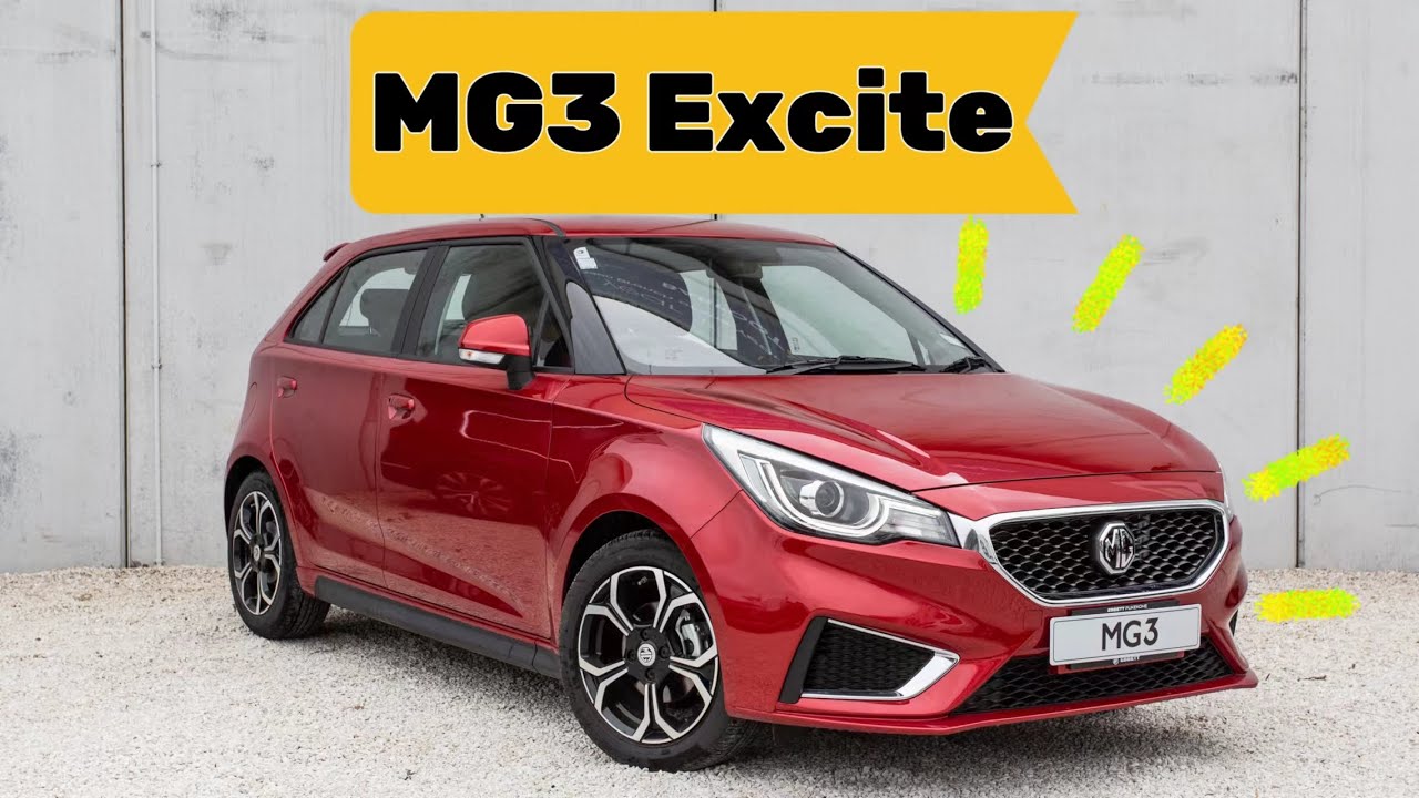 MG3 Excite in Tartan Red In-Depth Walkaround with Commentary 2022 - YouTube