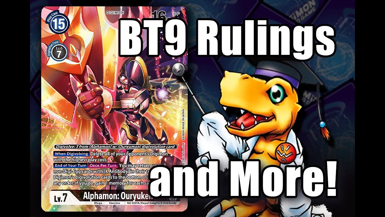 More X Antibody Shenanigans!? | BT9 Rulings Pt 2 - YouTube
