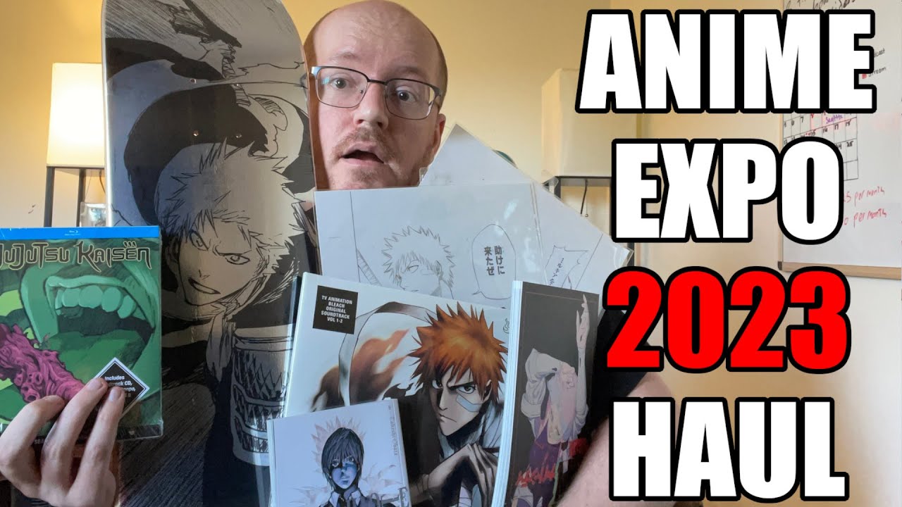 My HUGE Anime Expo 2023 Haul! Exclusive Merch, Freebies, Art & more ...