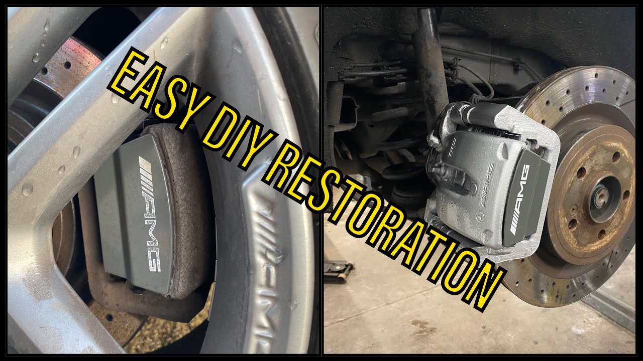 A45 AMG DIY brake calliper restoration (2020) Episode 6 - YouTube